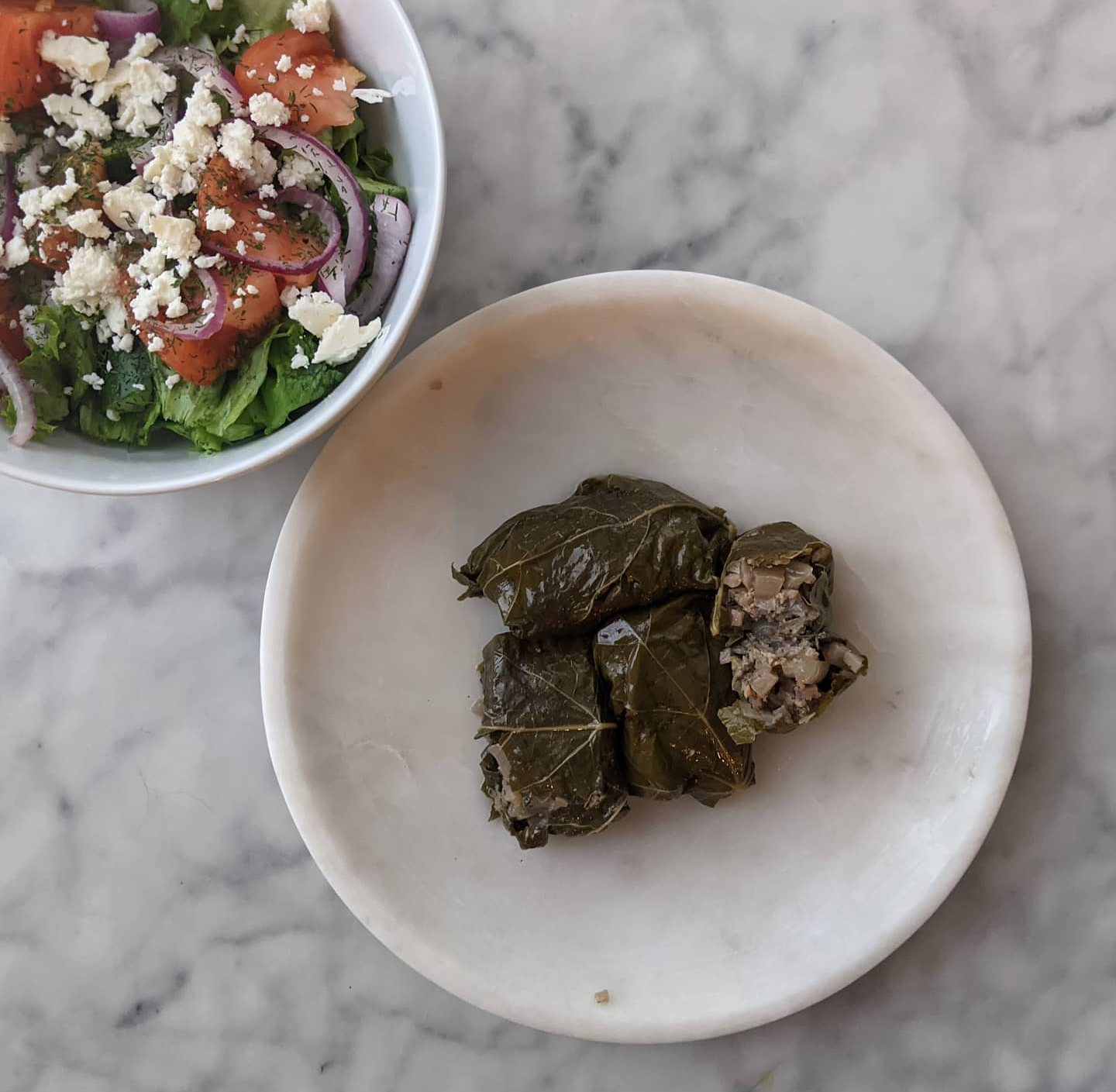 Instant Pot Keto Dolmades (Greek Stuffed Grape Leaves) - Hungry Edit