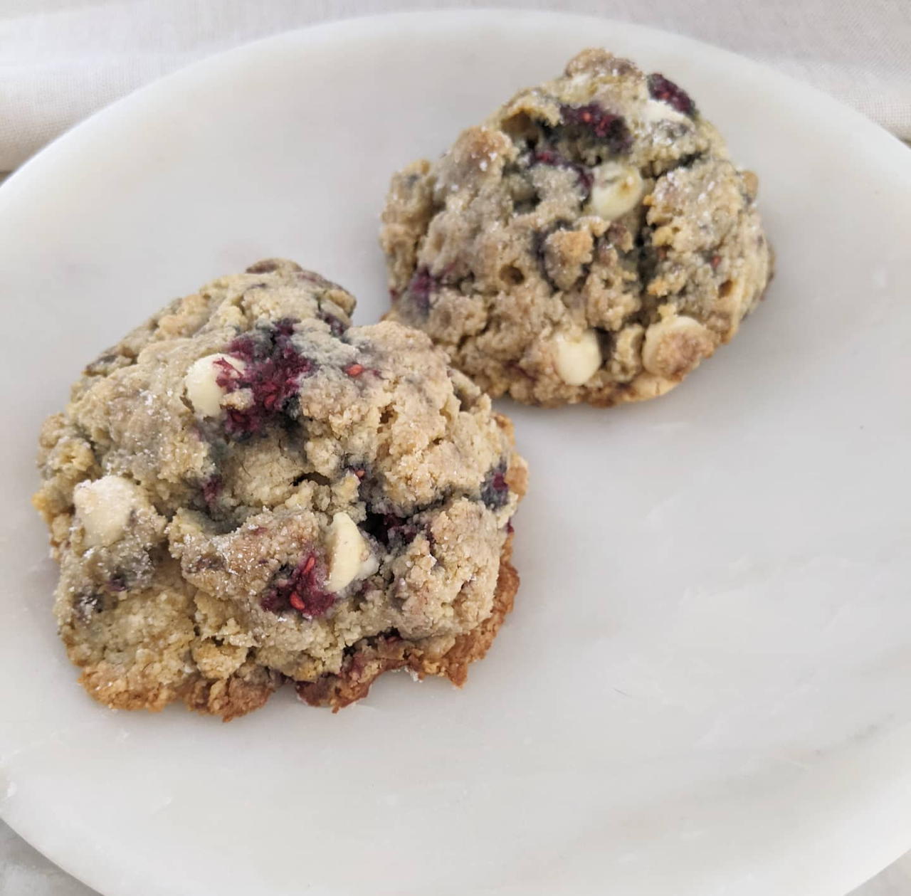 Keto Raspberry White Chocolate Scones - With Buttermilk! 6.3g Net Carbs