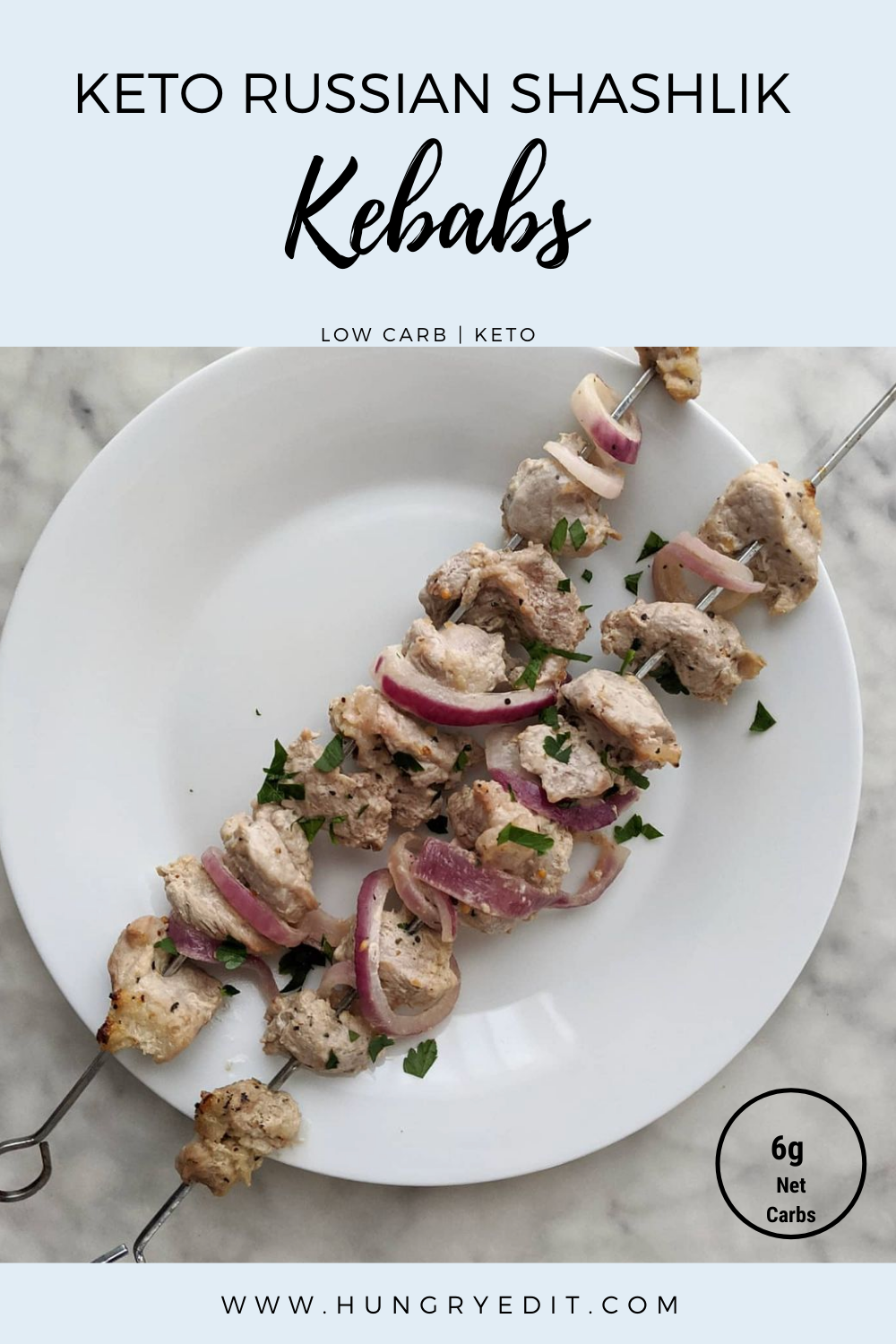 Keto Russian Shashlik (Buttermilk Marinated Pork Kebabs) - Hungry Edit ...